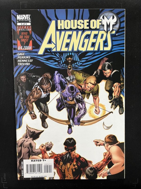 House of Avengers #5 NM- 2008 Marvel Comics C188A | Comic Books ...