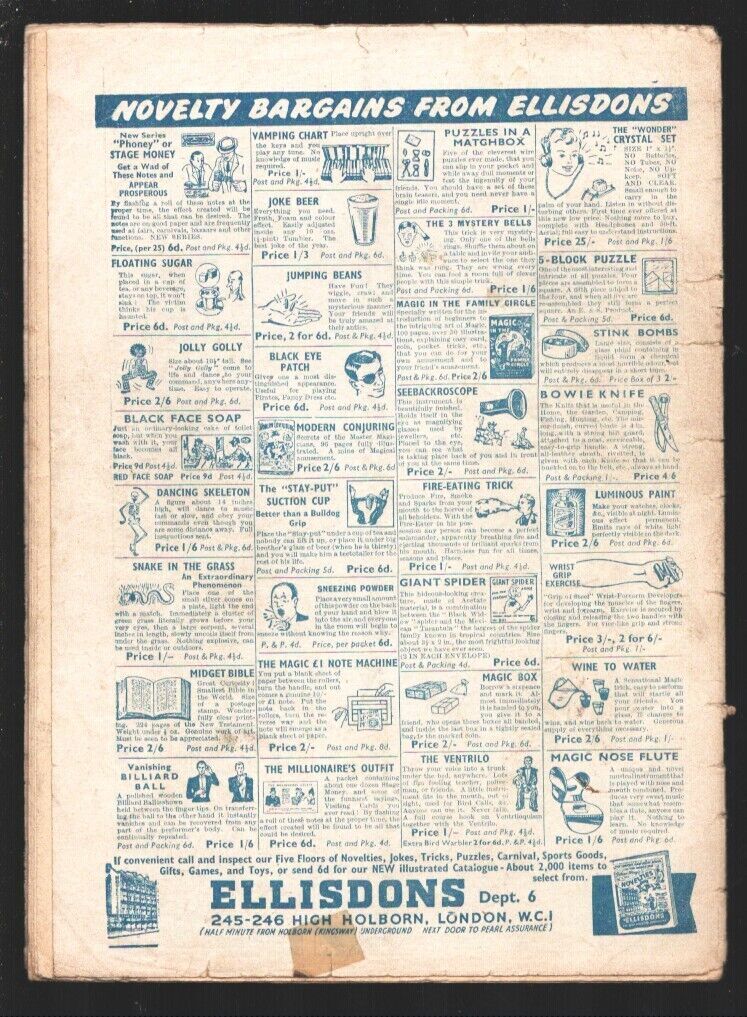 Western Trails #4 1950's?-john Severin cover art-Rex Hart appears ...