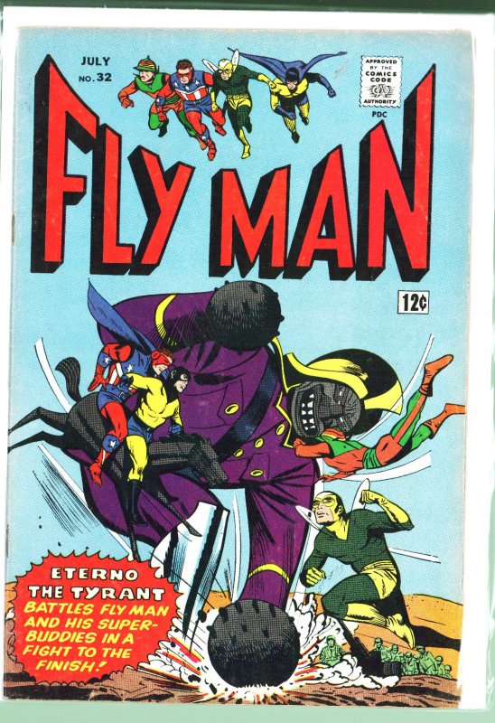 Fly Man #32 (1965) | Comic Books - Silver Age / HipComic