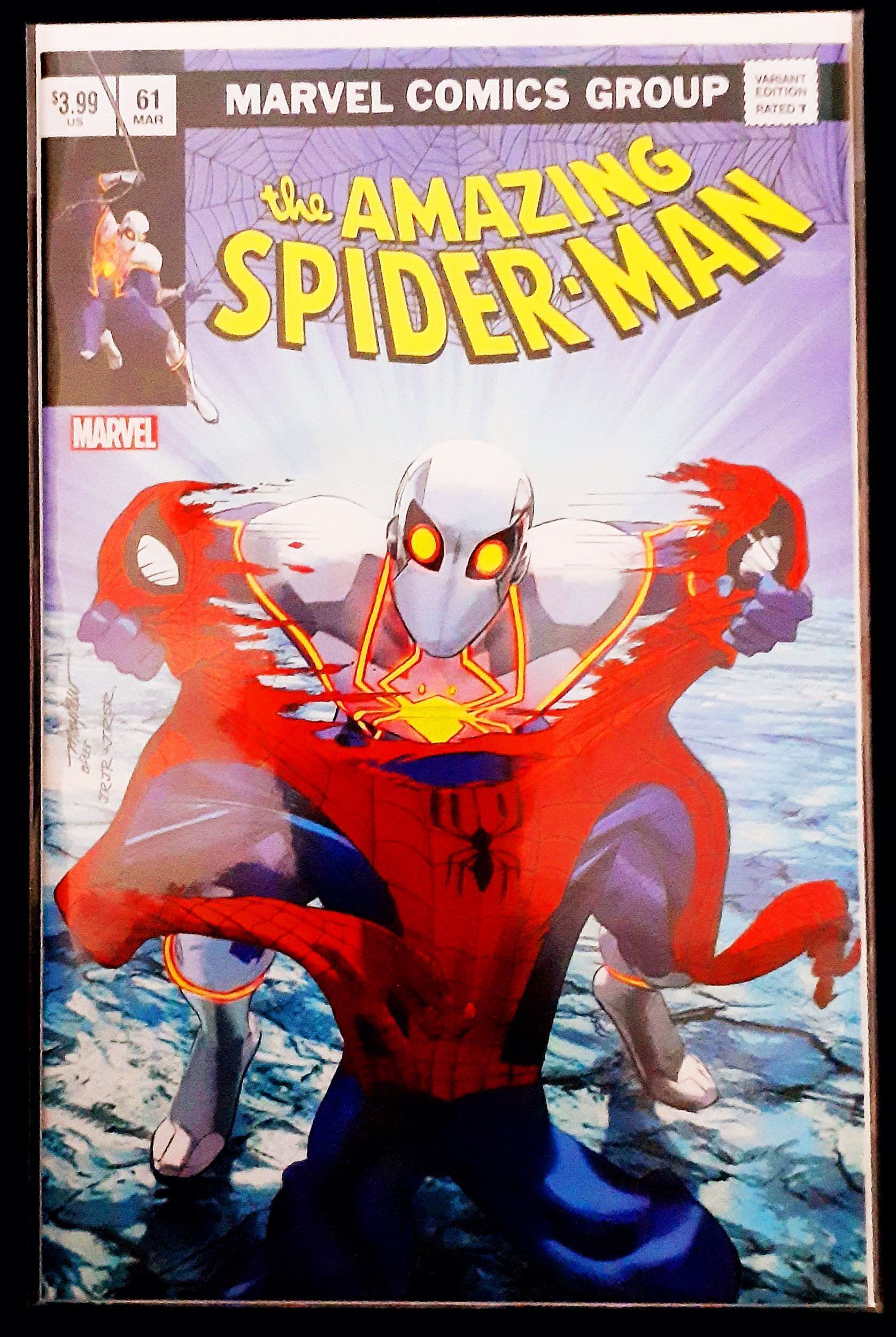 Spider-Man #61 (2021) KEY! NEW SUIT Hobgoblin Homage Limited 800 Copies ...