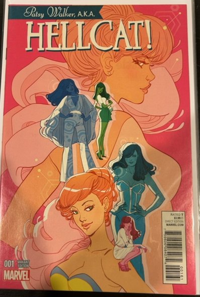 Patsy Walker, A.K.A. Hellcat! #1 Sauvage Cover (2016) Patsy Walker | Comic Books - Modern Age ...