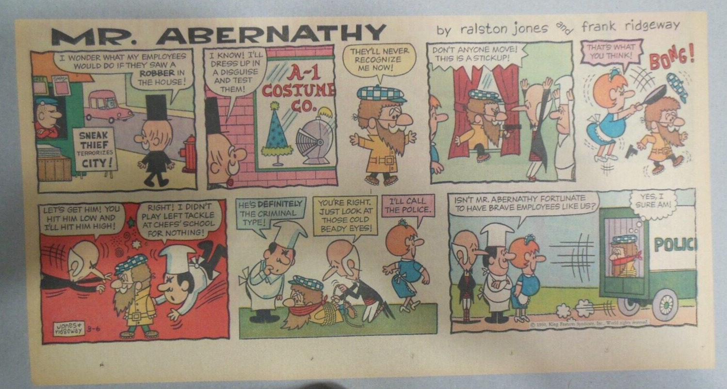 (13) Mr. Abernathy Sundays by Frank Ridgeway from 1960 Size: 7.5 x 15 ...