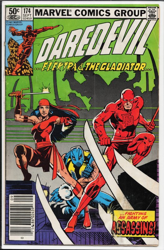 Daredevil #174 (1981) Daredevil [Key Issue] | Comic Books - Bronze Age ...