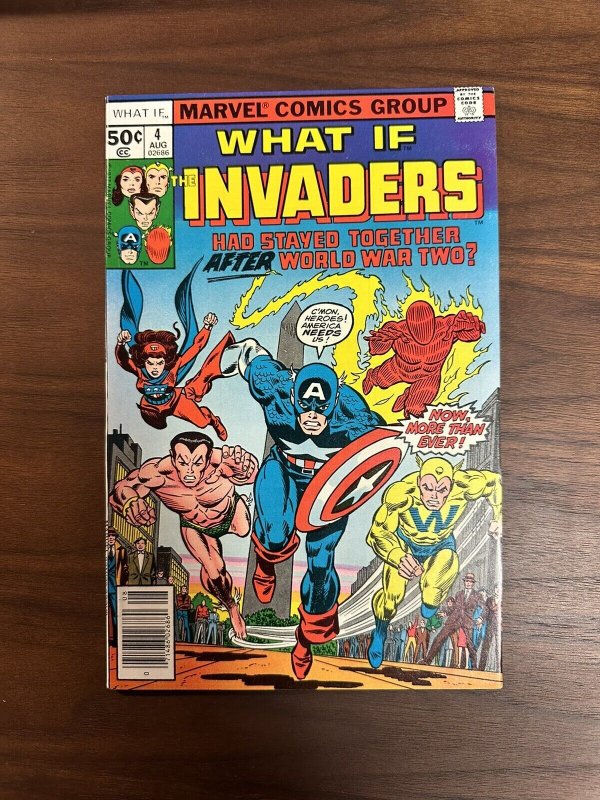 What If #4 VF+ The Invaders Had Stayed Together After World War Two ...