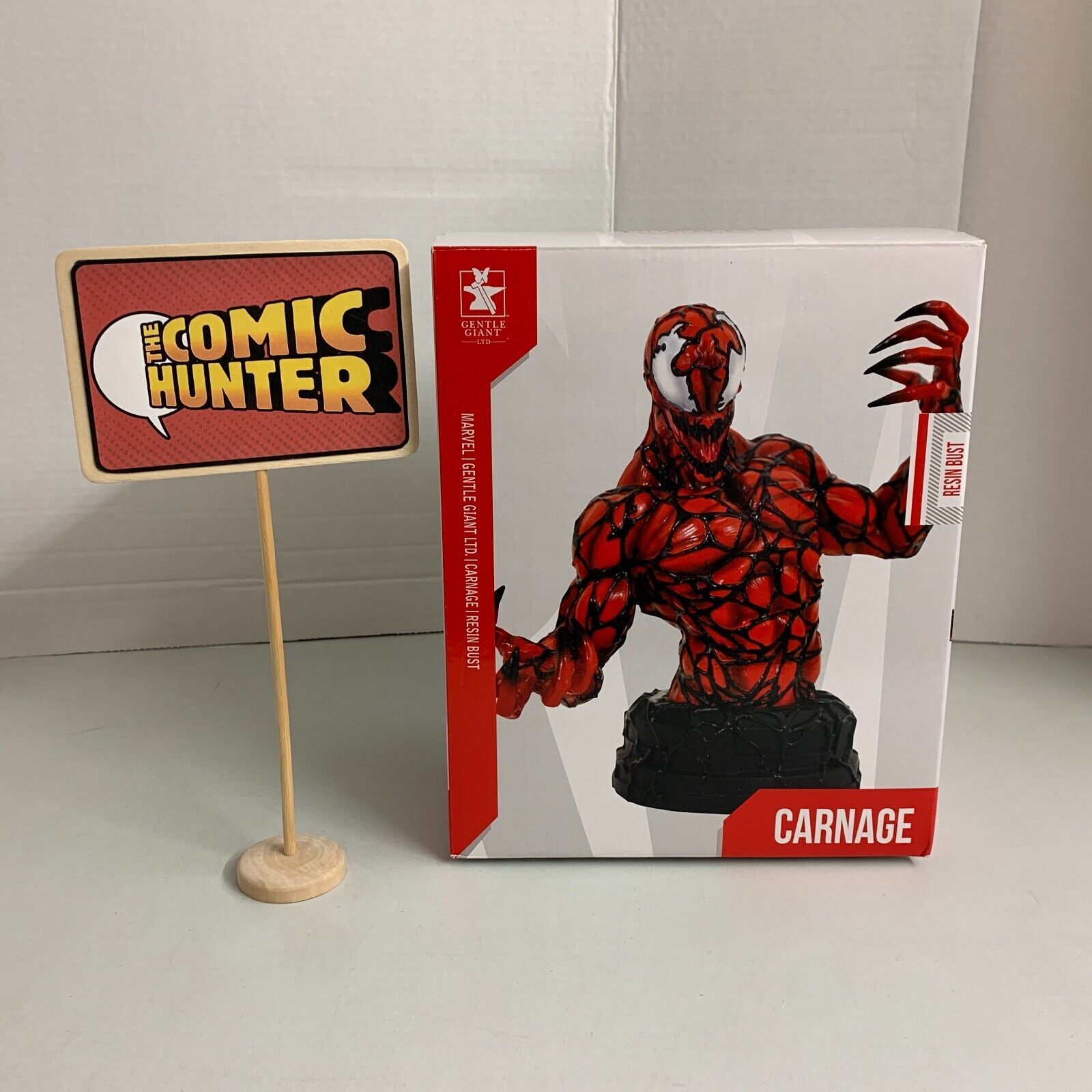 Marvel Gentle Giant Carnage Resin Bust | Comic Collectibles - Figurines ...