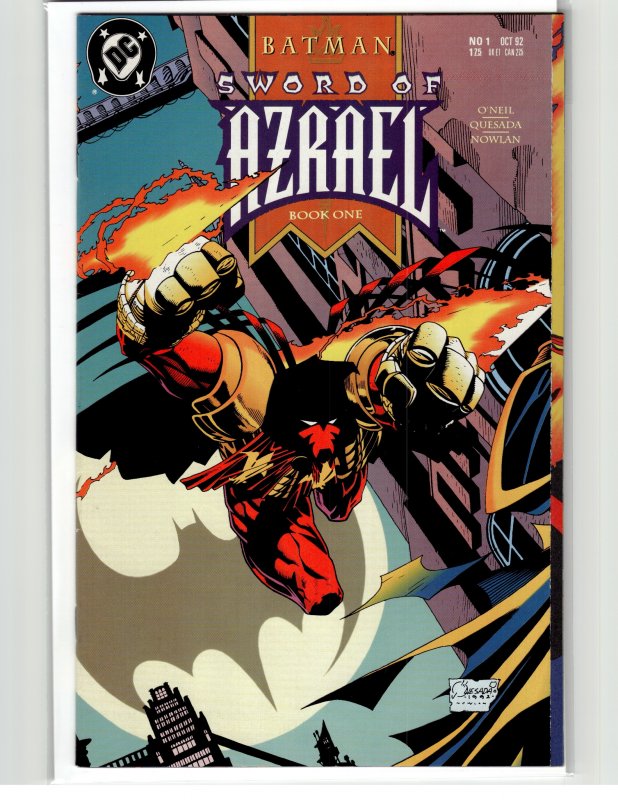 Batman: Sword of Azrael #1 (1992) Azrael [Key Issue] | Comic Books ...