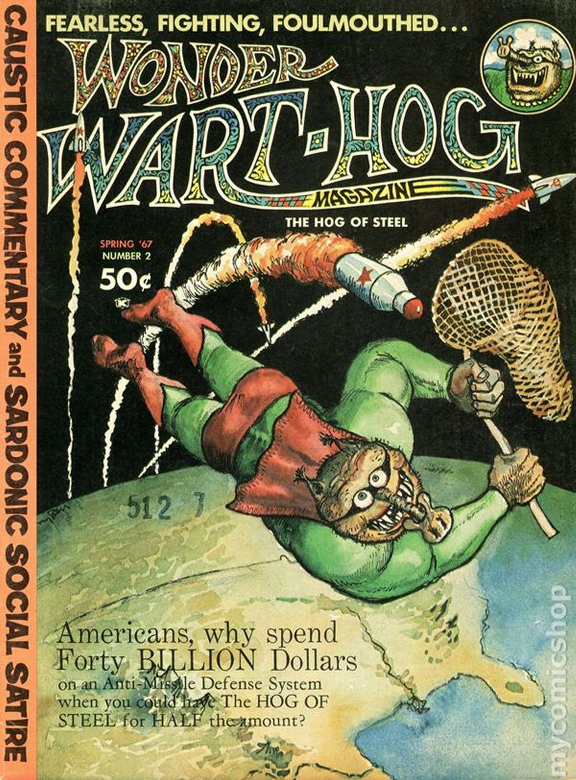 Wonder Wart-Hog, the Hog of Steel (Millar) #2 POOR ; Miller | low grade ...