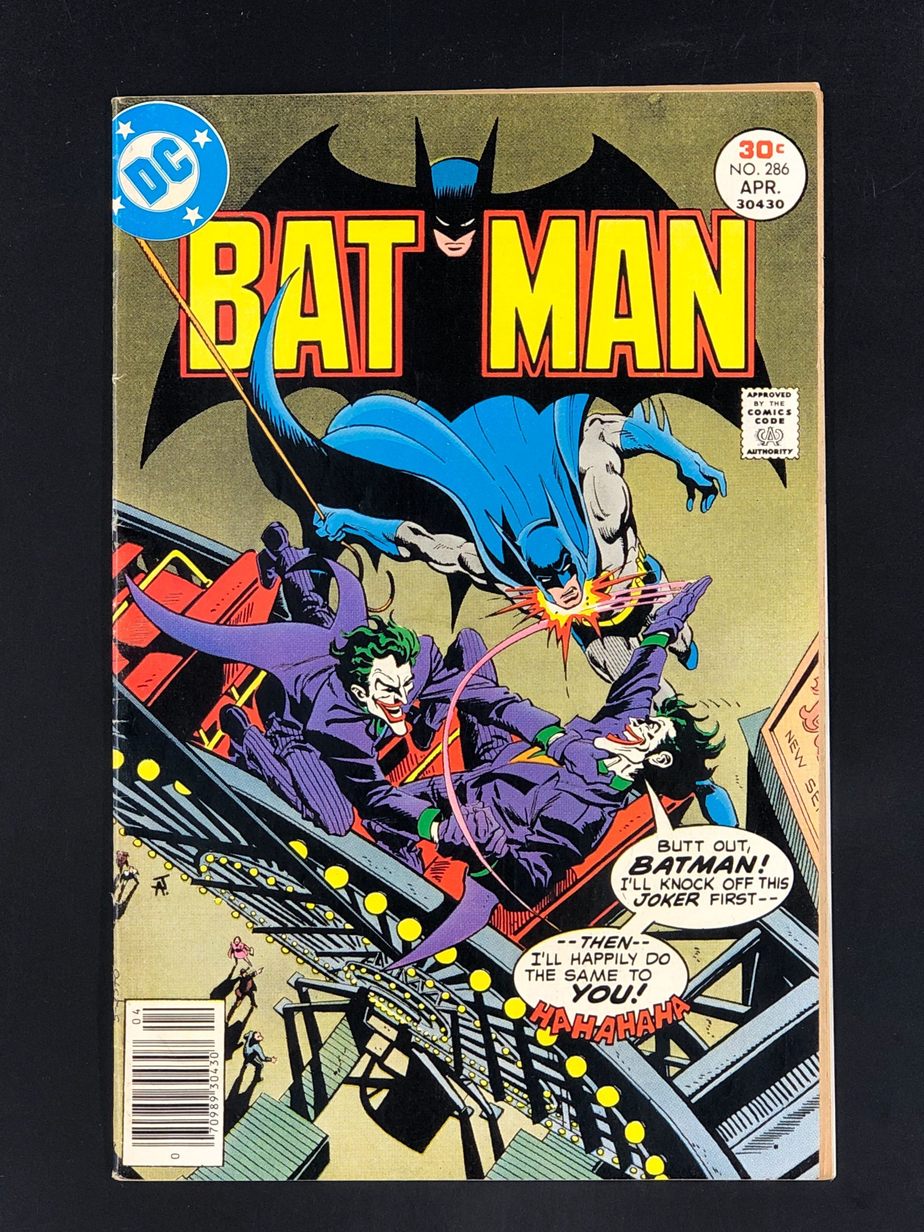 Batman #286 (1977) VG The Joker's Playground of Peril! | Comic Books ...