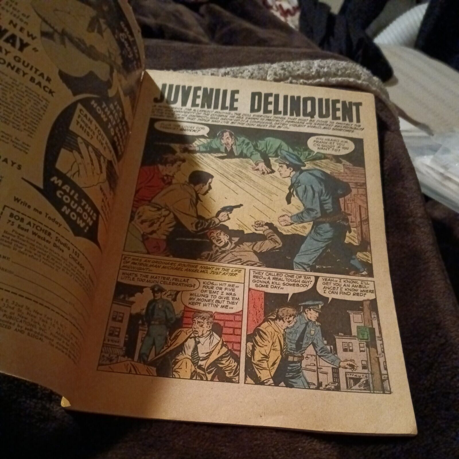 Crime and Punishment comics #72 1955 later issue- Lev Gleason golden ...