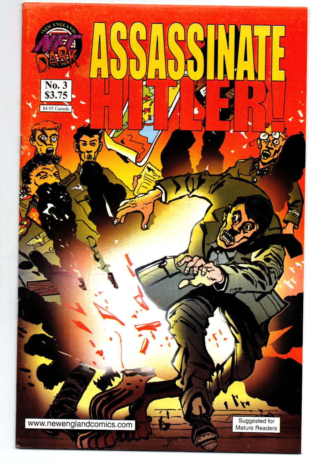 Assassinate Hitler! #1 2 & 3 complete set - war - historical - anti ...