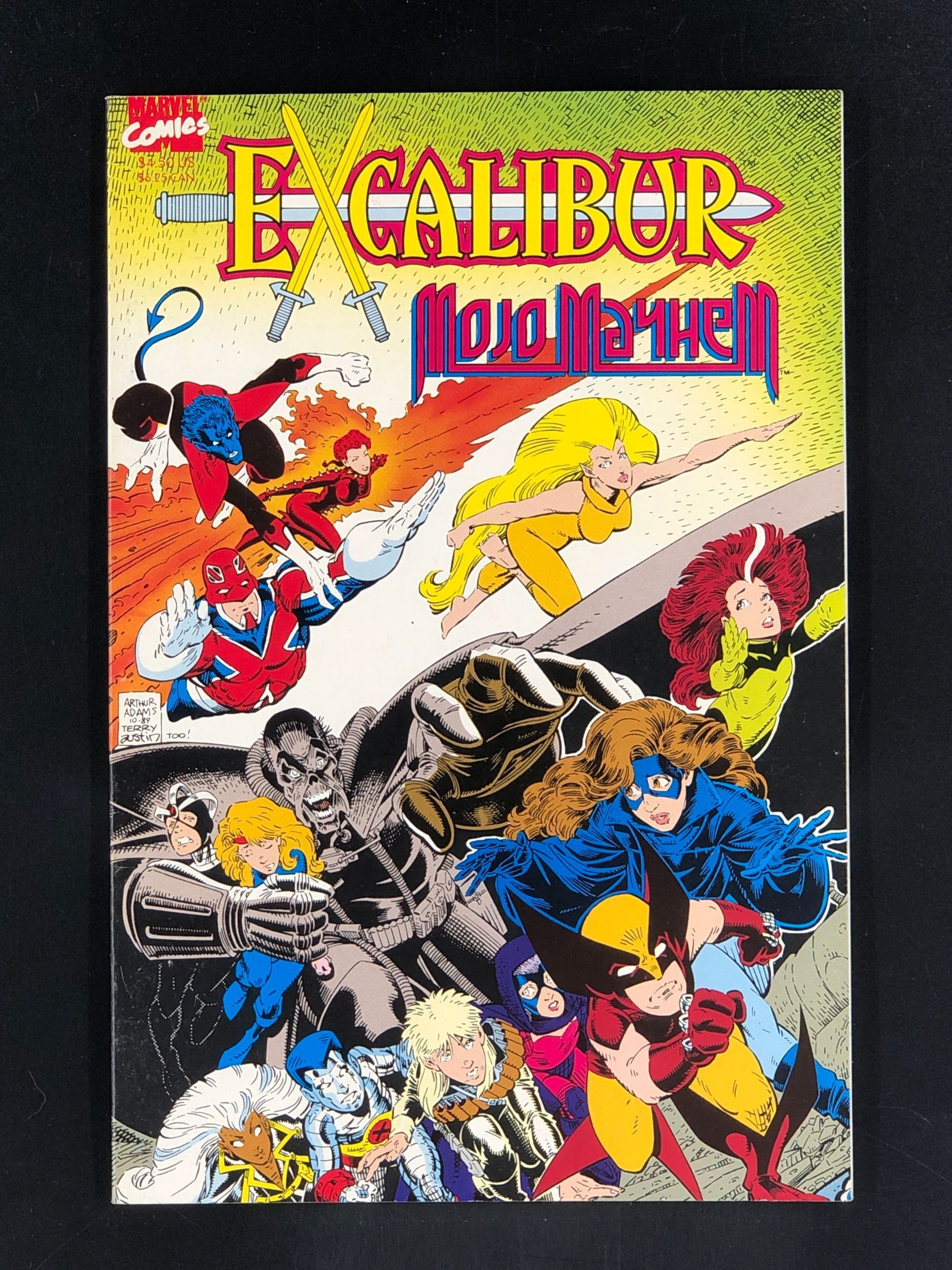 Excalibur Mojo Mayhem (1989) Art by Art Adams & Terry Austin! | Comic ...