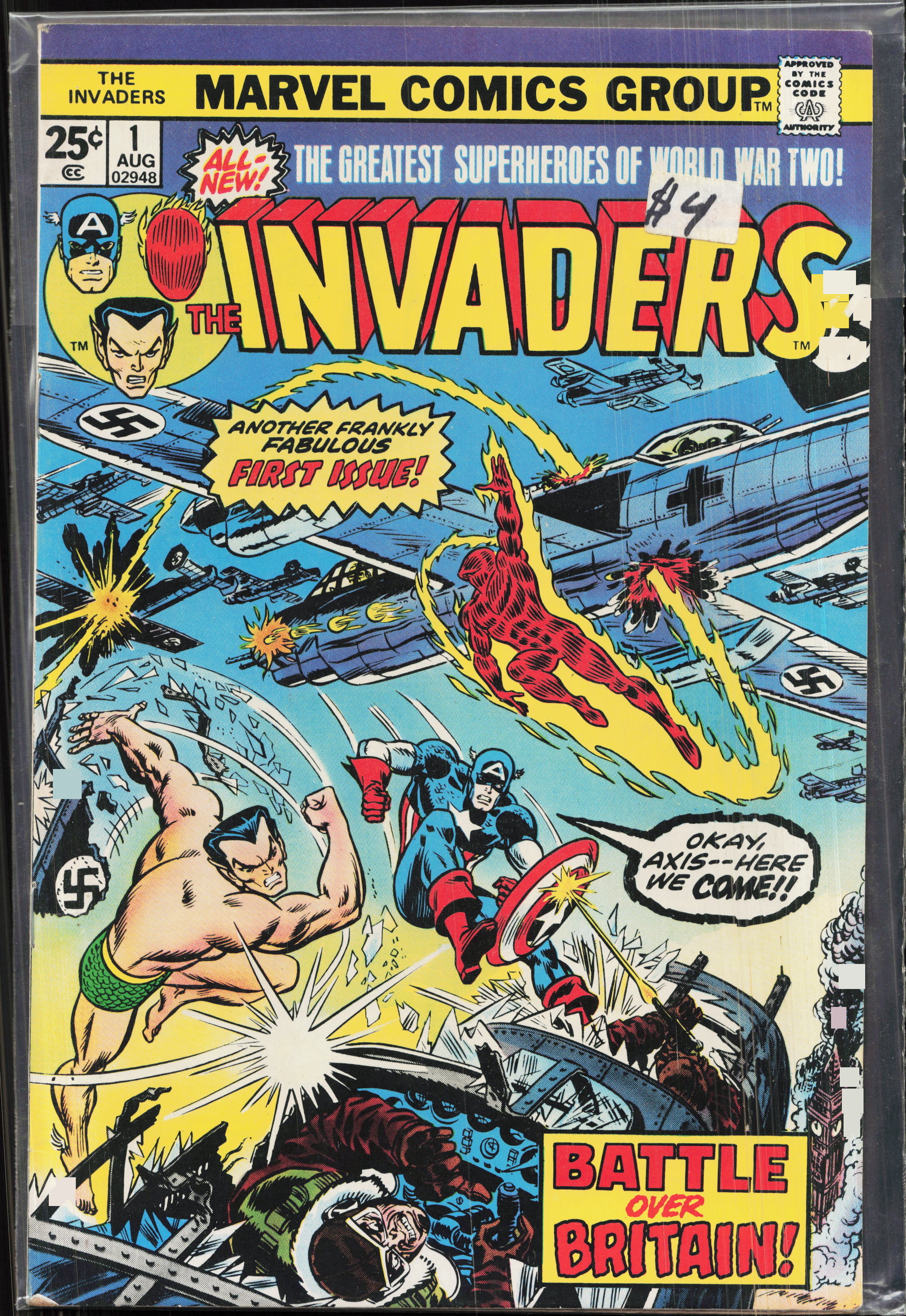 The Invaders #1 (1975) The Invaders | Comic Books - Bronze Age, Marvel ...