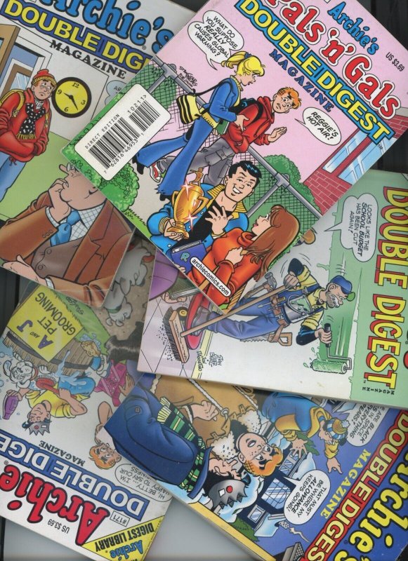 You Choose Archie Betty and Veronica Jughead Digests Double Digests ...