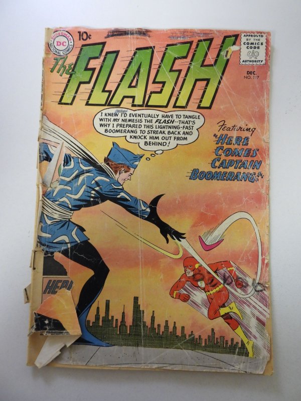The Flash #117 (1960) 1st appearance Captain Boomerang Poor condition ...