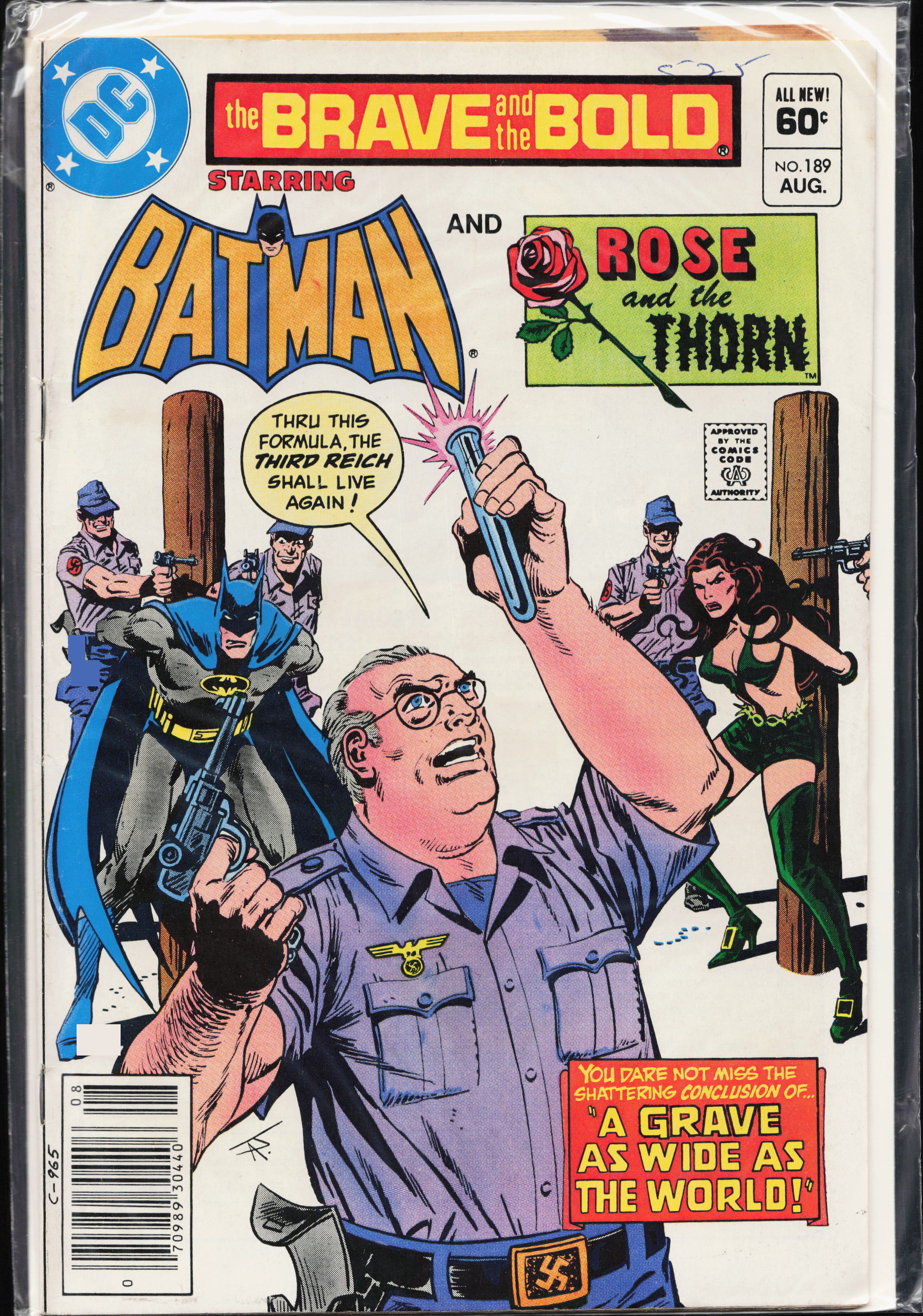 The Brave and the Bold #189 (1982) Rose and the Thorn | Comic Books - Bronze Age, DC Comics ...