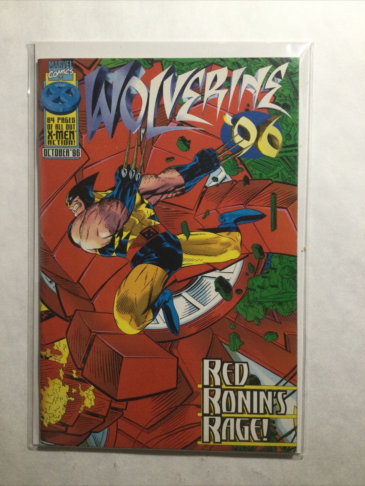 Wolverine ‘96 Red Ronin’s Rage Near Mint Nm Marvel | Comic Books ...