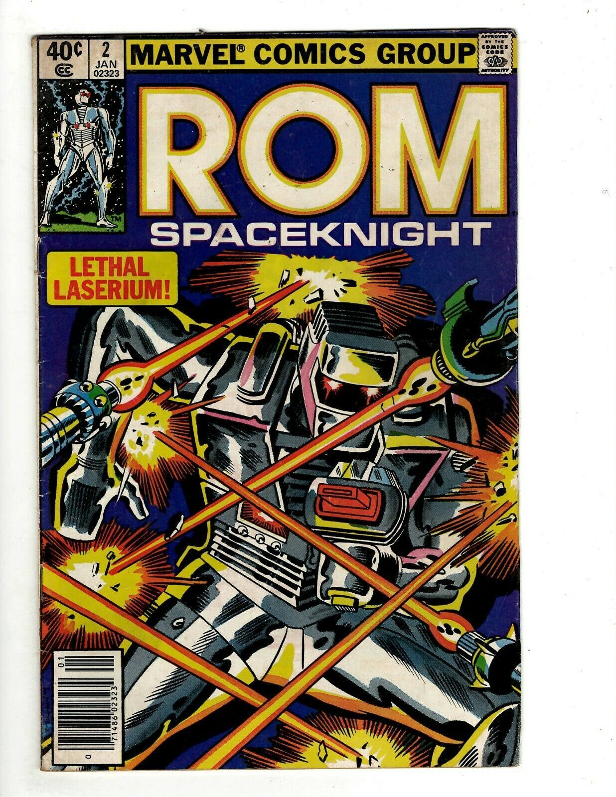 Lot Of 10 ROM Marvel Comic Books # 2 3 4 6 7 8 10 11 12 13 Spaceknight ...