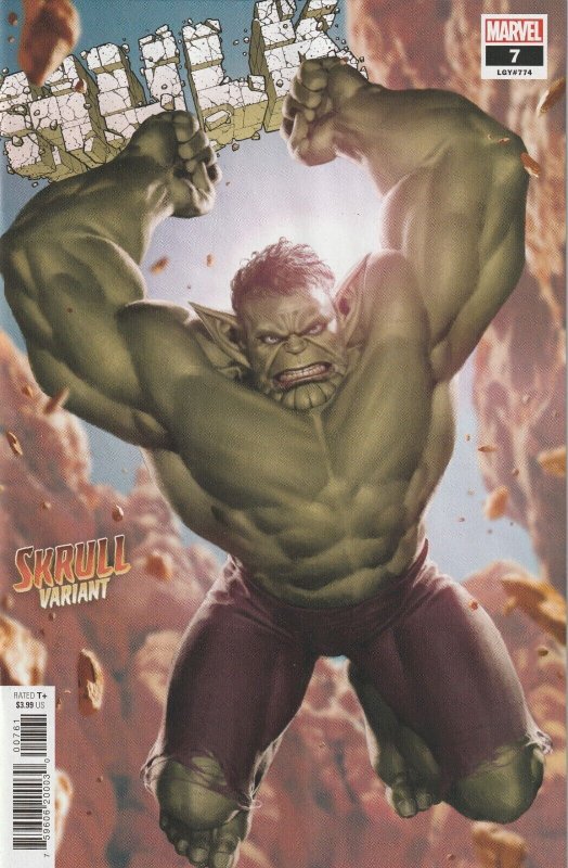 Hulk # 7 Skrull Variant Cover NM Marvel Donny Cates [C3 ...