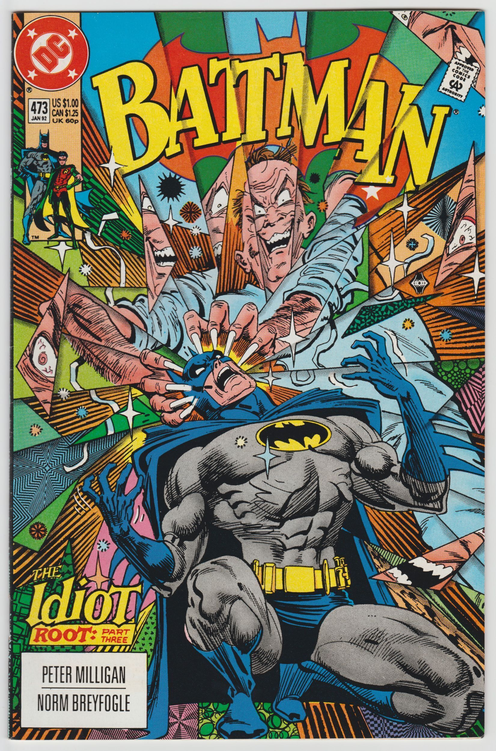 Batman #473 (1992) DOUBLE DRAGON II wcw wrestling brave and the bold ...