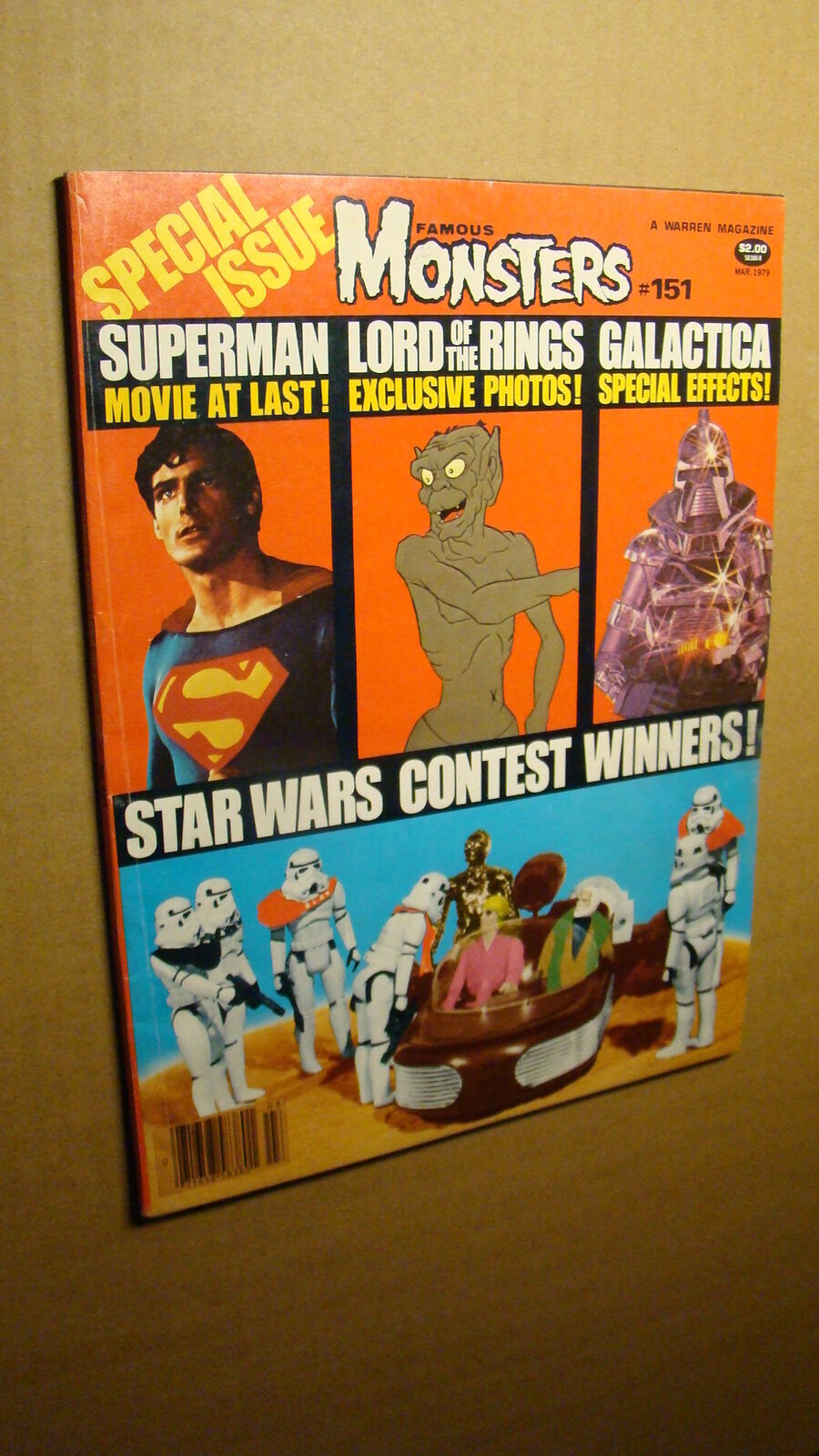 Famous Monsters 151 *Nice* Superman Star Wars Dracula Mummy | Comic ...