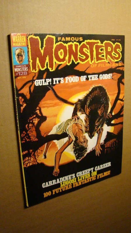 Famous Monsters 128 *Nice* Frankenstein Warren Dracula Wolfman Mummy ...