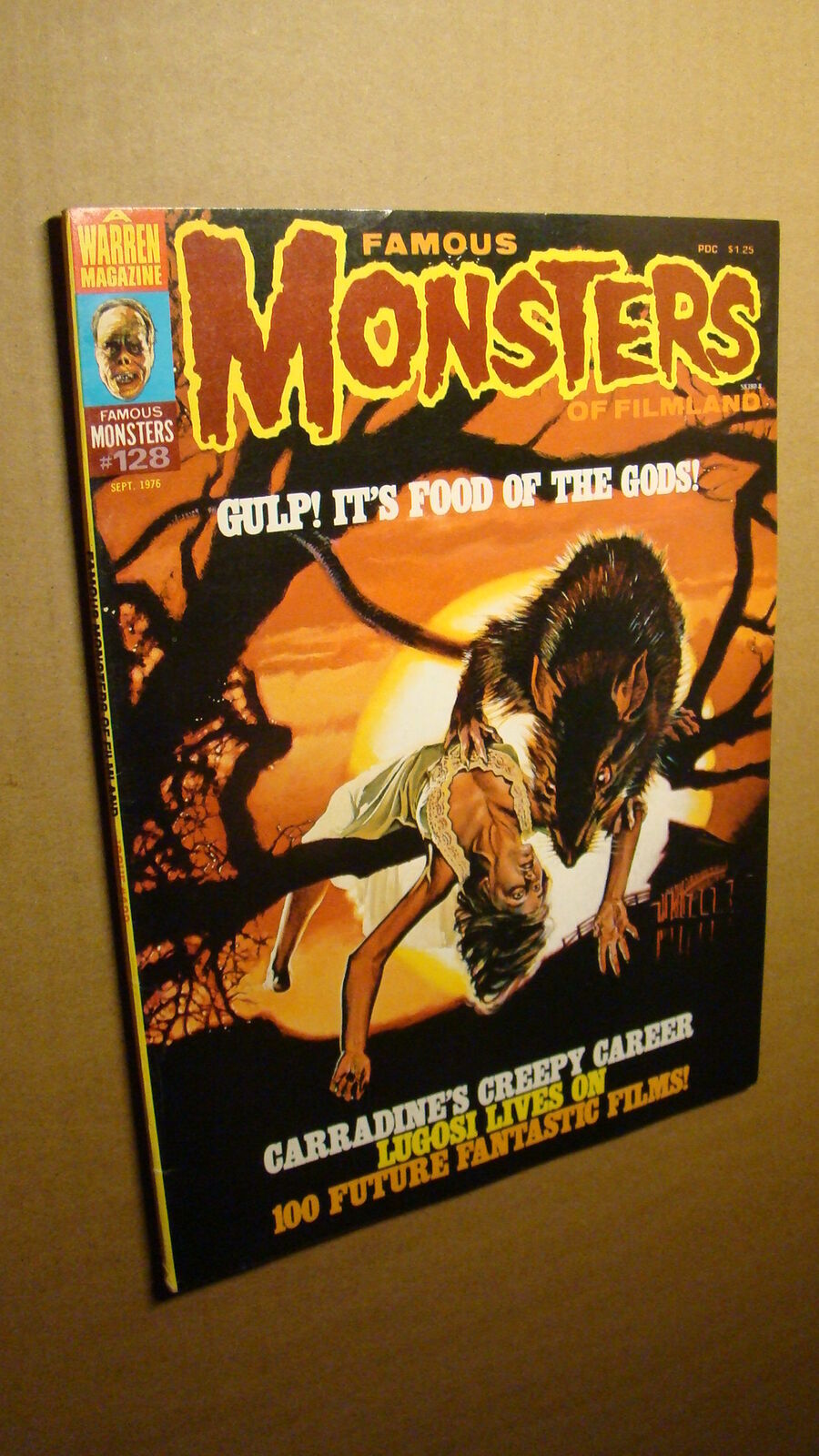 Famous Monsters 128 *Nice* Frankenstein Warren Dracula Wolfman Mummy ...