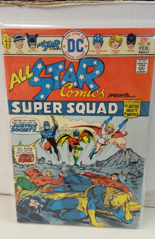 All-Star Comics #58 (1976) | Comic Books - Bronze Age, DC Comics ...