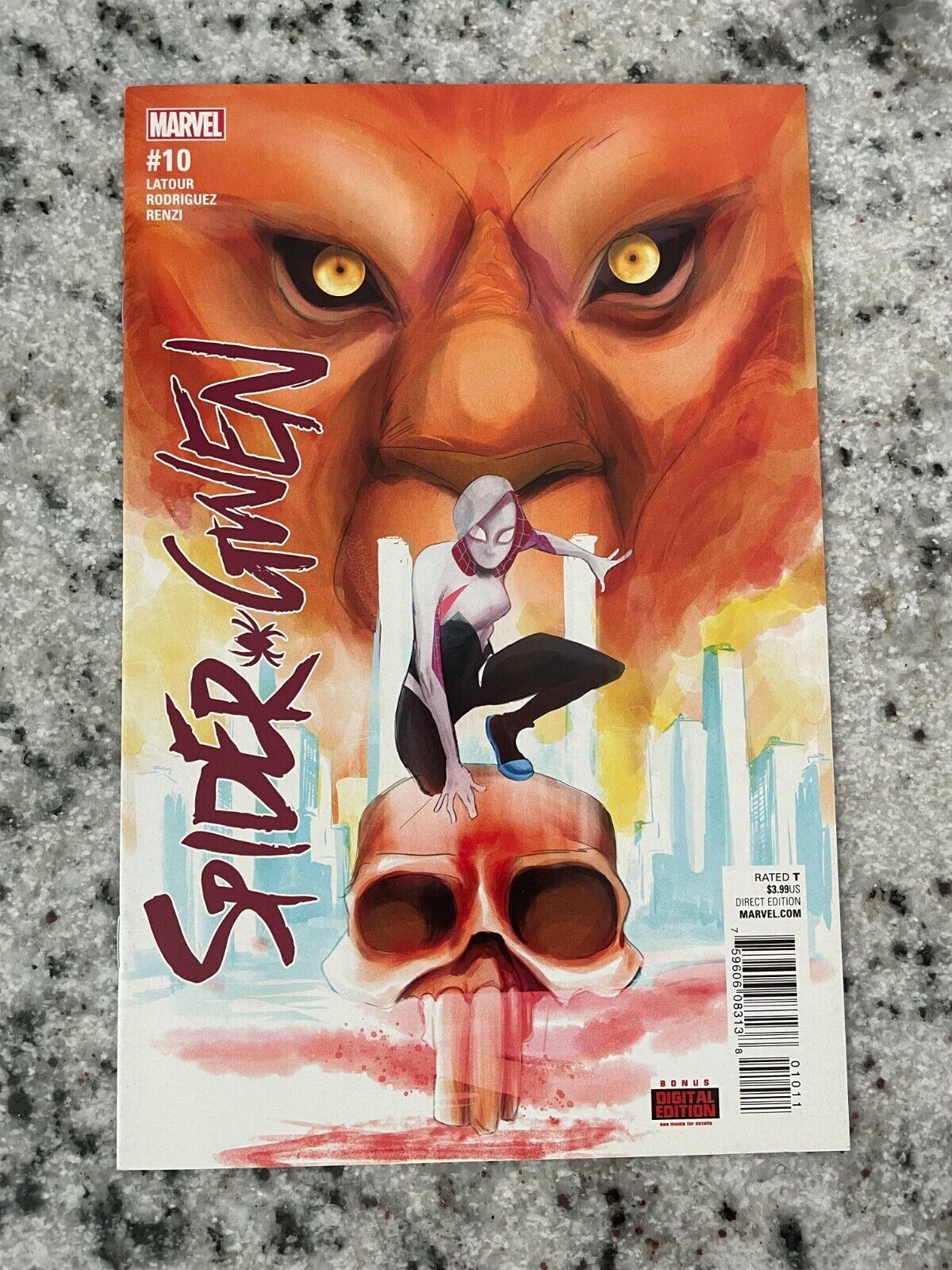 Spider-Gwen # 10 NM 1st Print Marvel Comic Book Spider-Man Venom ...