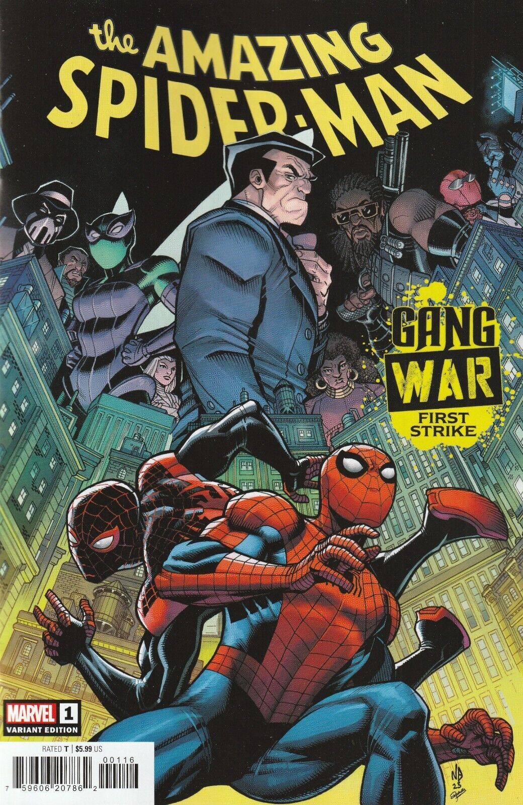 Amazing Spider-Man: Gang War First Strike # 1 Variant 1:25 Cover NM [U3 ...