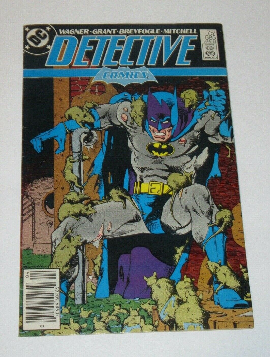 Detective Comics #585 1st appearance of Ratcatcher 1988 DC Comics VF/NM ...