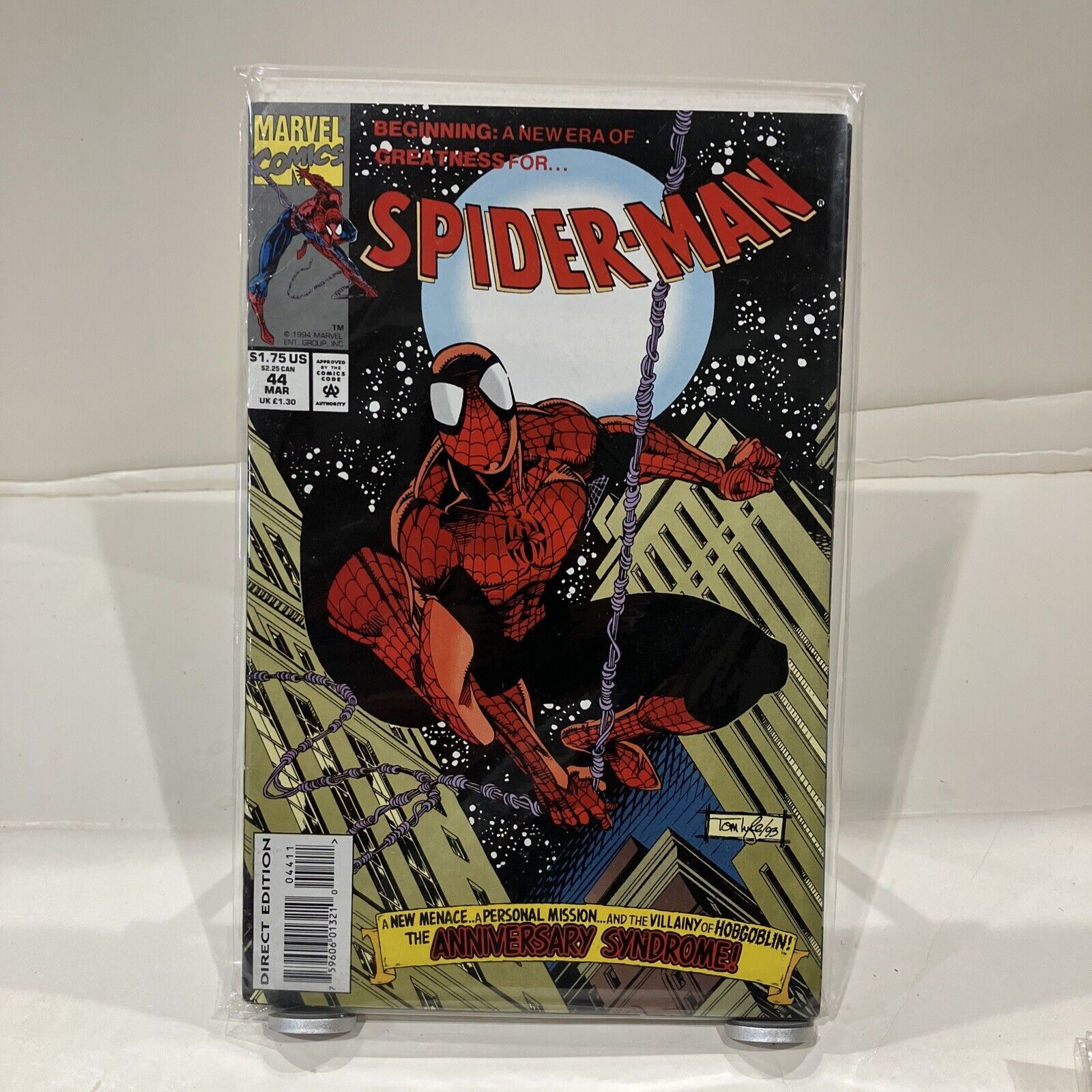 Spider-Man #44 VF/NM The Anniversary Syndrome! Marvel 1994 - Marvel ...