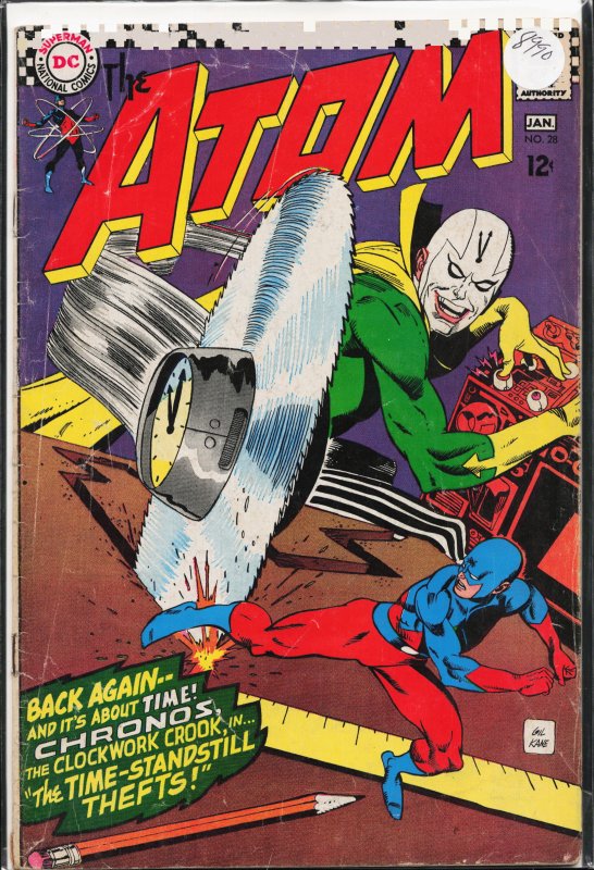 The Atom #28 (1967) The Atom | Comic Books - Silver Age, DC Comics ...