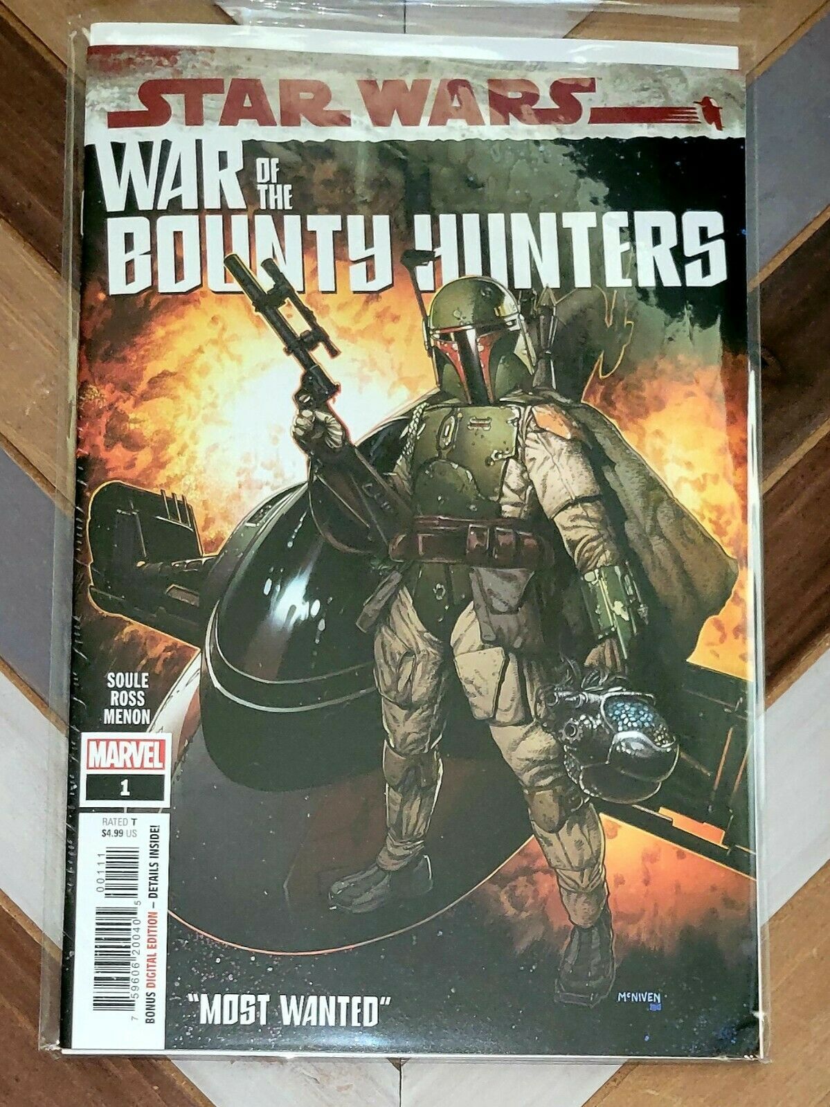STAR WARS War of Bounty Hunters #1 (Marvel 2021) NM, 1st Trinia & Margo ...
