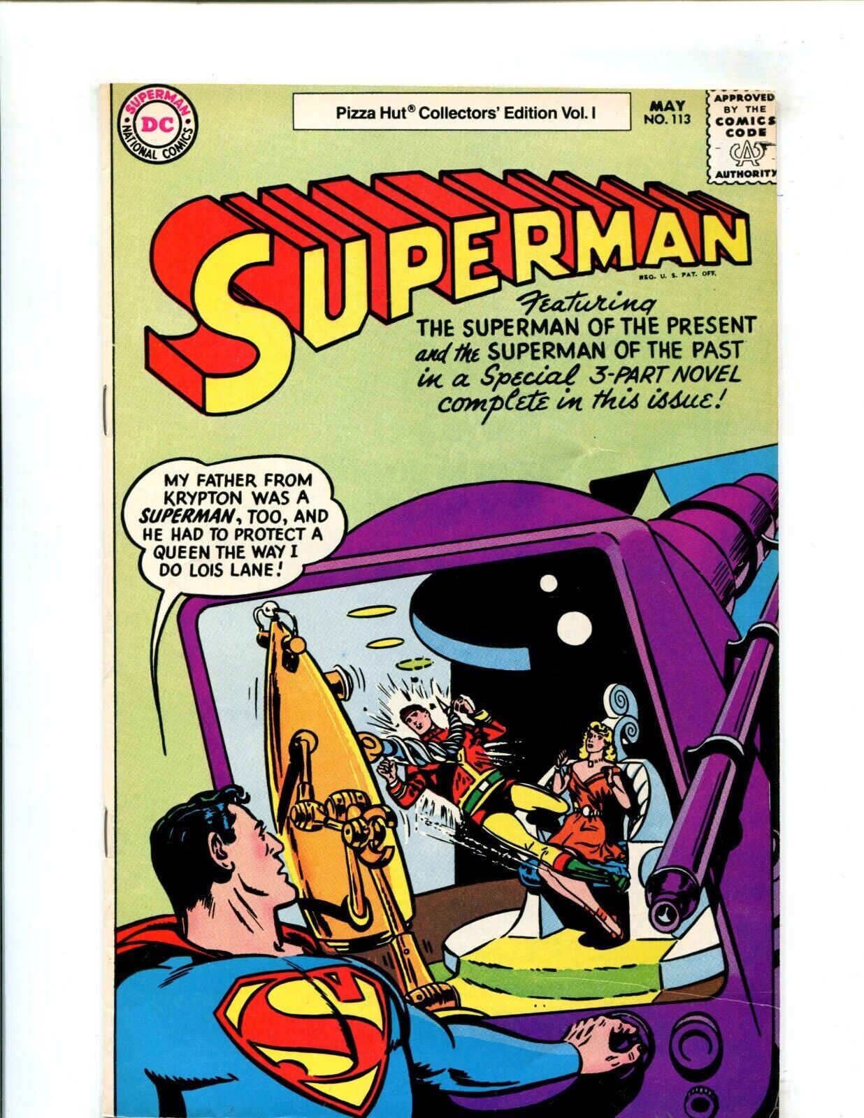 Superman #113 - Pizza Hut Collectors' Edition Vol. 1 (Reprint)! (7.5 ...