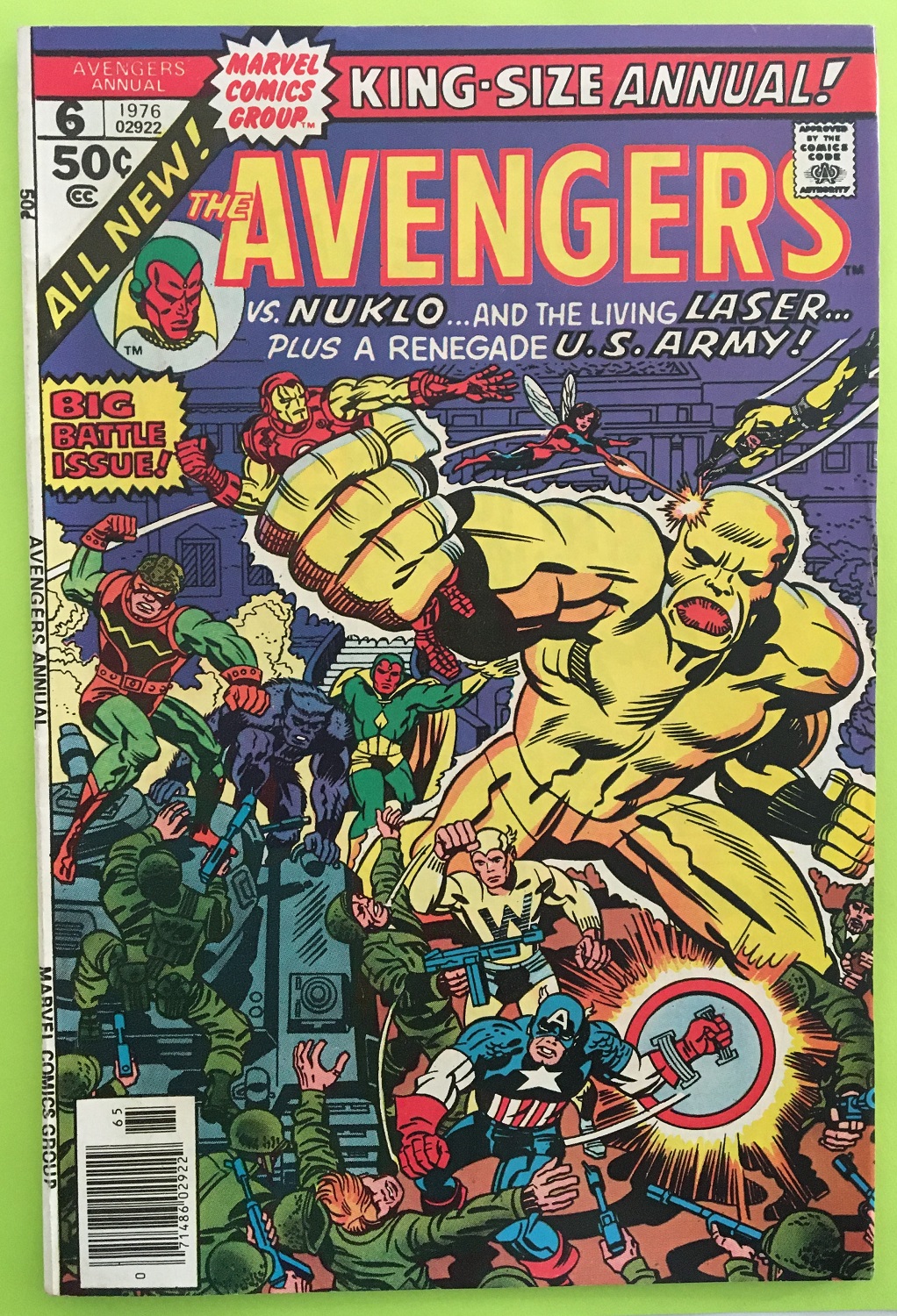Avengers Annual 6 Nuklo Marvel 1976 | Comic Books - Modern Age, Marvel ...