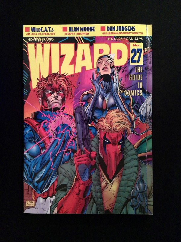 Wizard the Comics Magazine #27U WIZARD Comics 1993 NM LEE VARIANT ...