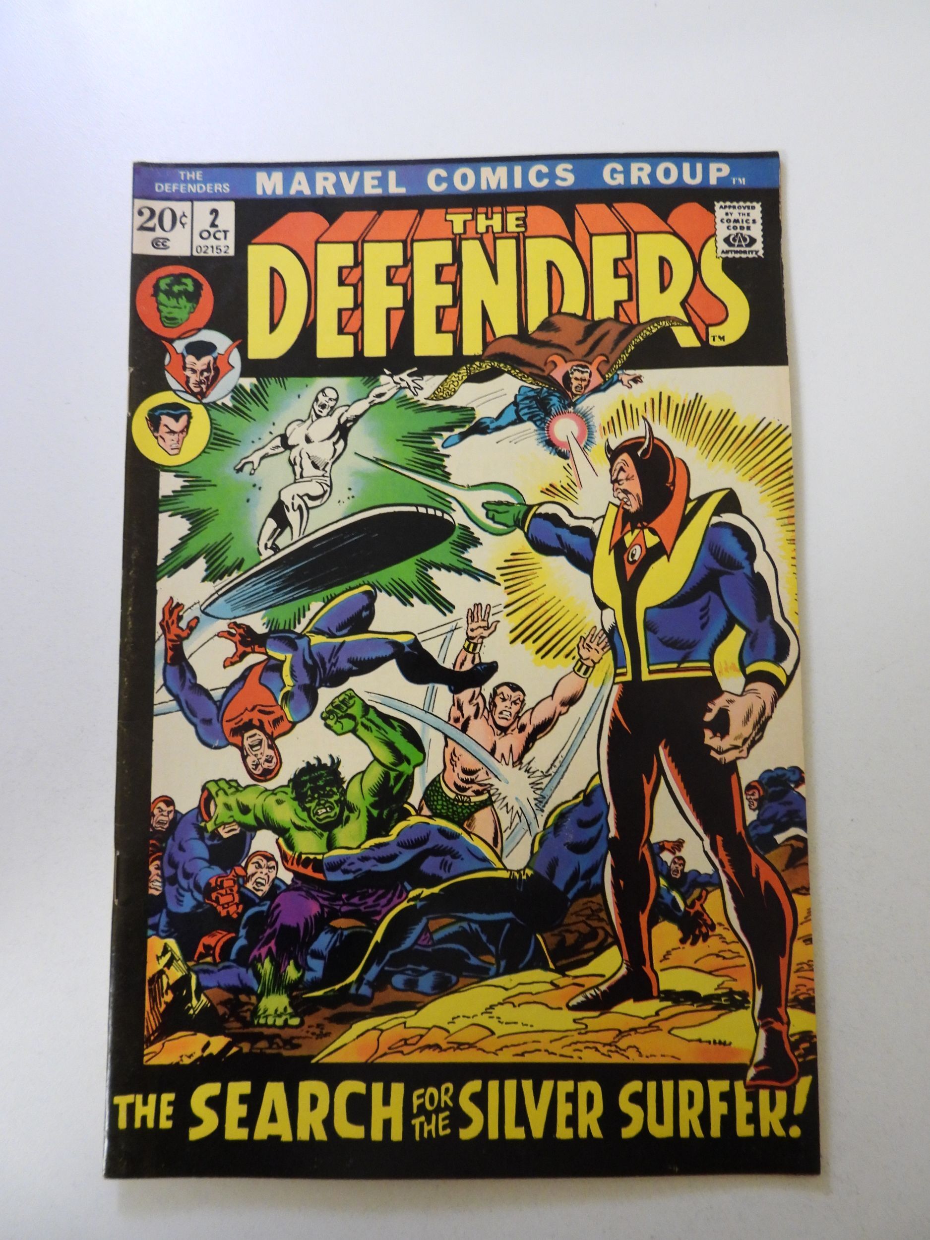 The Defenders #2 (1972) VF- condition | Comic Books - Bronze Age ...