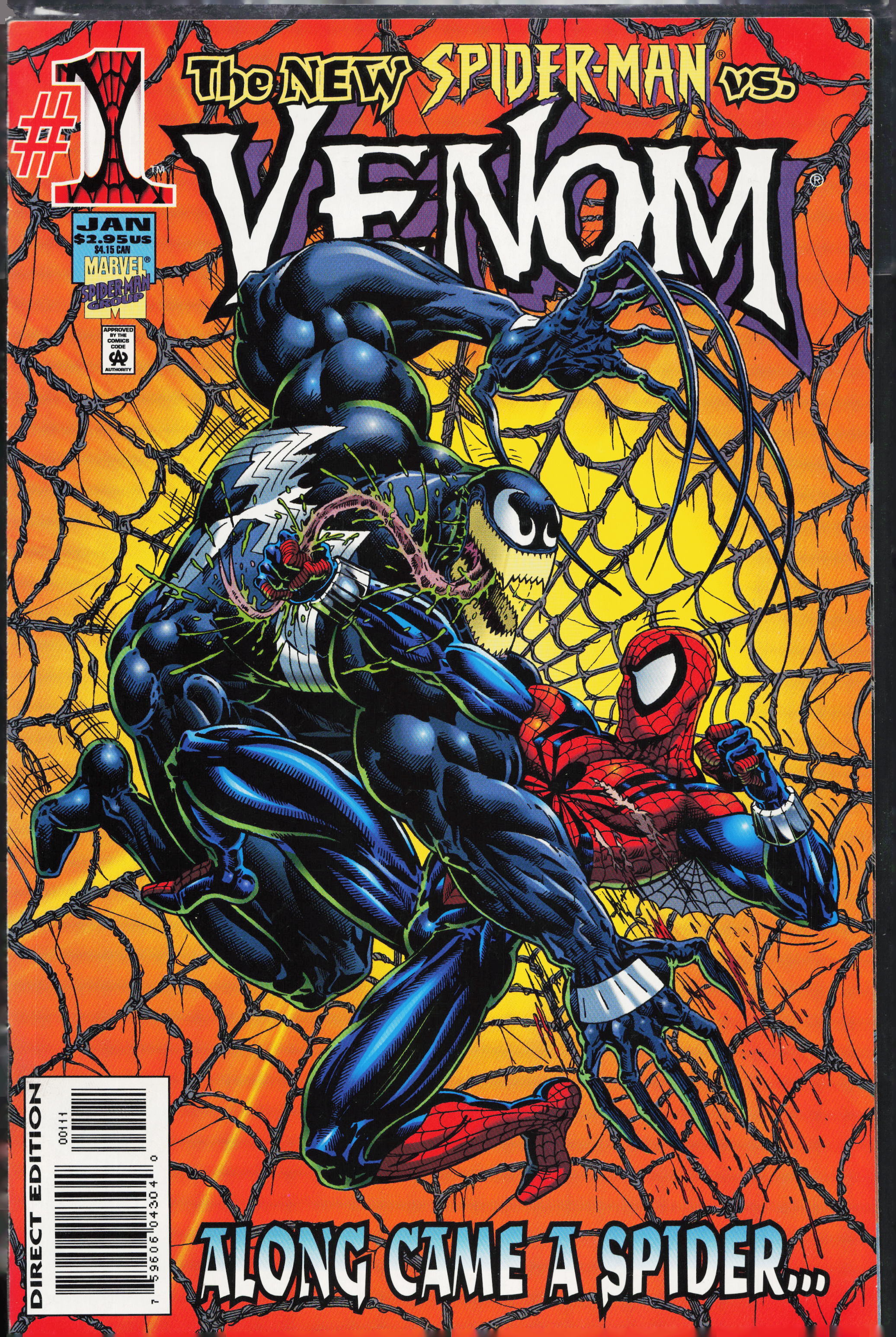 Venom: Along Came A Spider #1 (1996) Venom | Comic Books - Modern Age ...