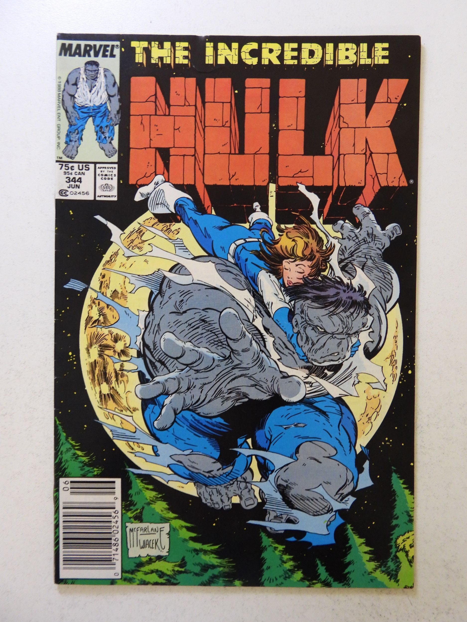 The Incredible Hulk #344 (1988) VF- condition | Comic Books - Copper ...