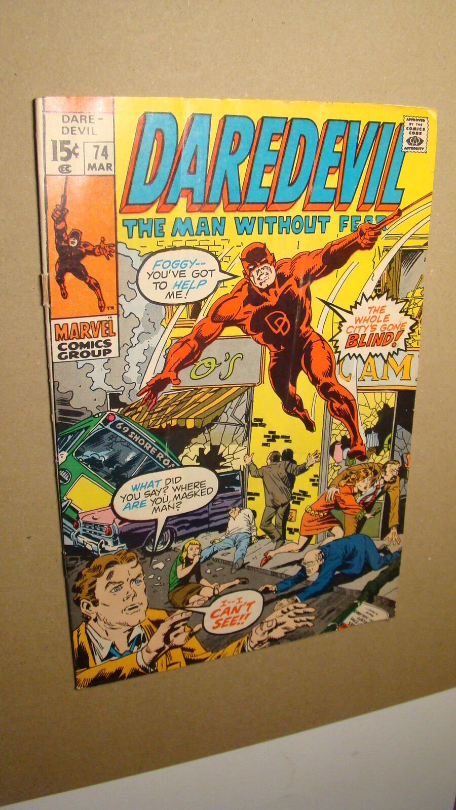 Daredevil 74 *Solid Copy* Marie Severin Herb Trimpe ART 1970 Marvel ...