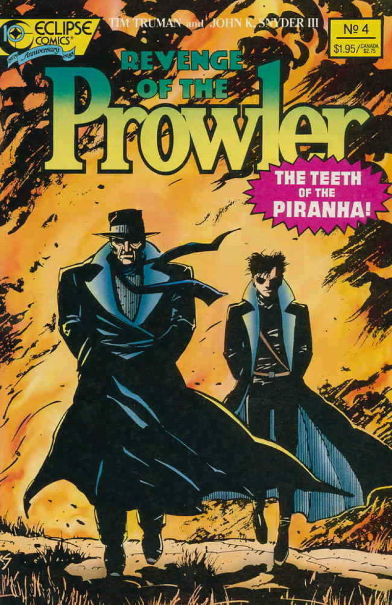 REVENGE OF THE PROWLER #4, VF/NM, Tim Truman, Eclipse, 1988 more in ...