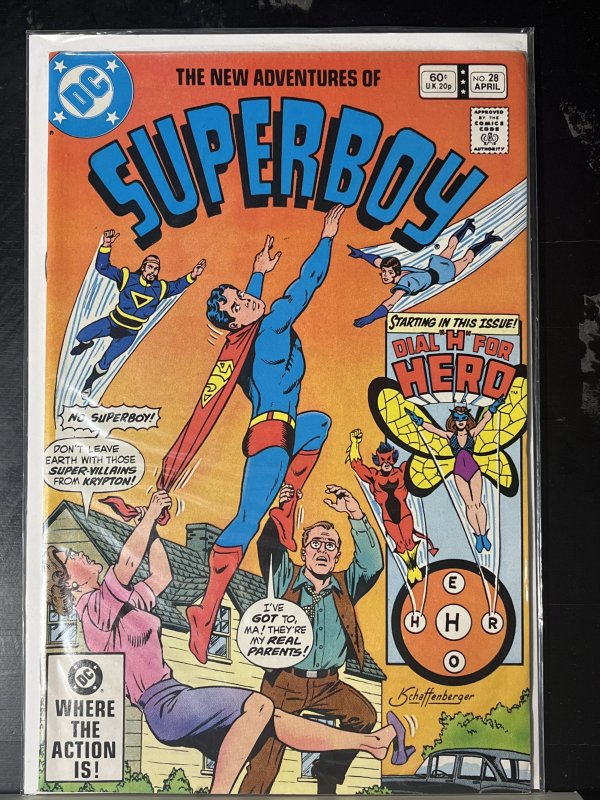 The New Adventures of Superboy #28 Direct Edition (1982) | Comic Books - Bronze Age, DC Comics ...