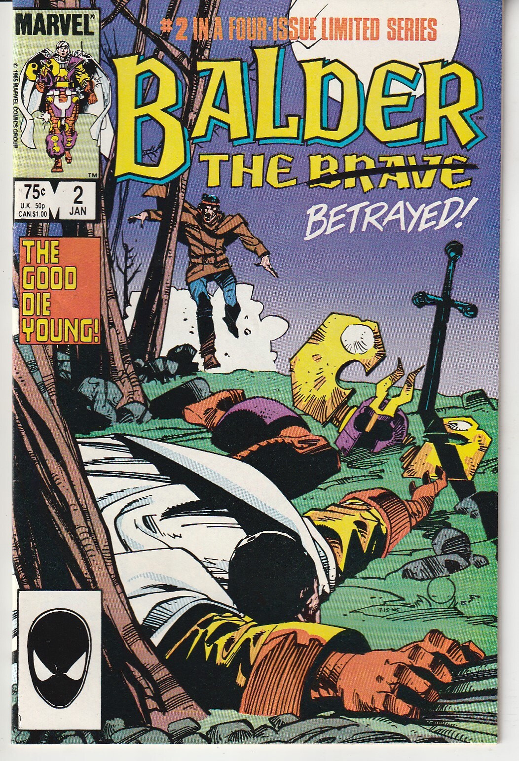 Balder the Brave # 2 Featuring Characters from the pages Of the Mighty ...