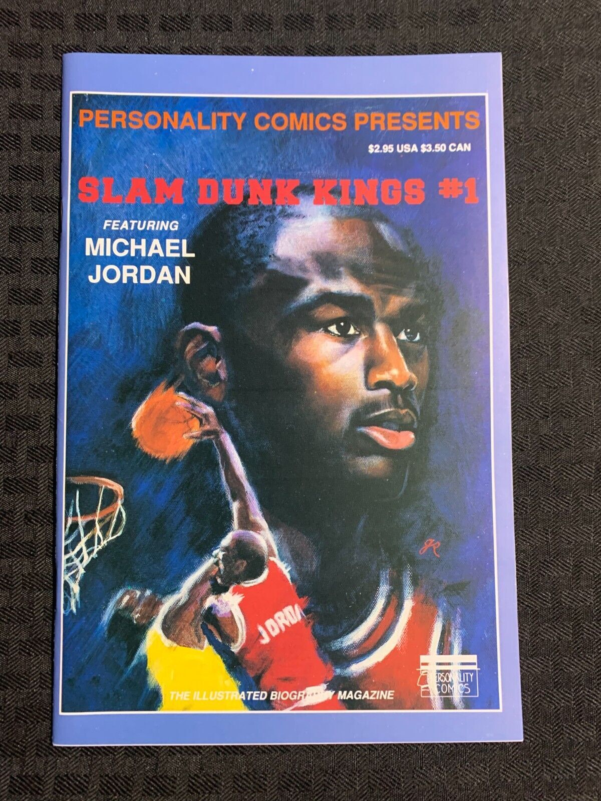 1992 SLAM DUNK KINGS #1 Michael Jordan VF- 7.5 Personality Comics ...