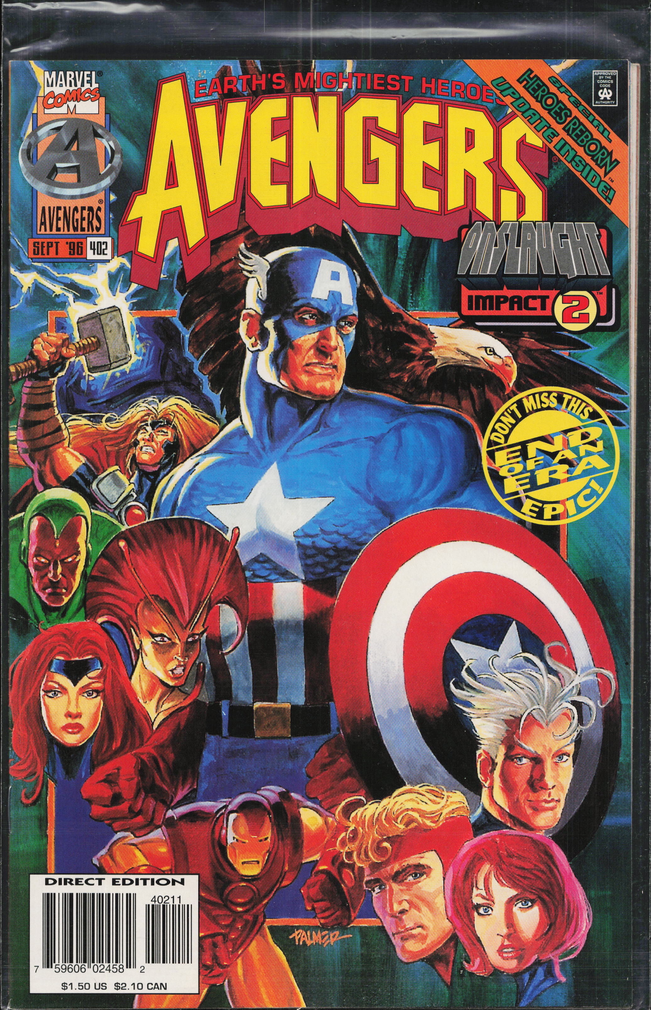 The Avengers #402 (1996) The Avengers | Comic Books - Modern Age ...
