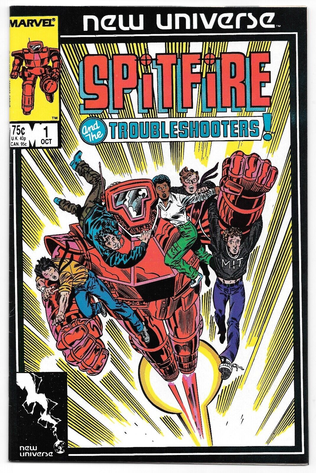 Spitfire and the Troubleshooters #1 (10/1986) Marvel New Universe ...