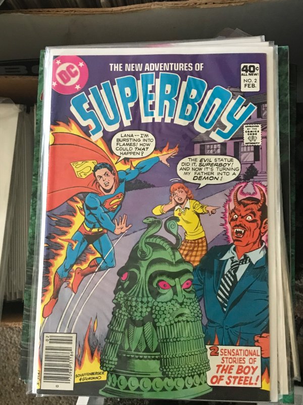 The New Adventures of Superboy #2 (1980) | Comic Books - Bronze Age, DC ...