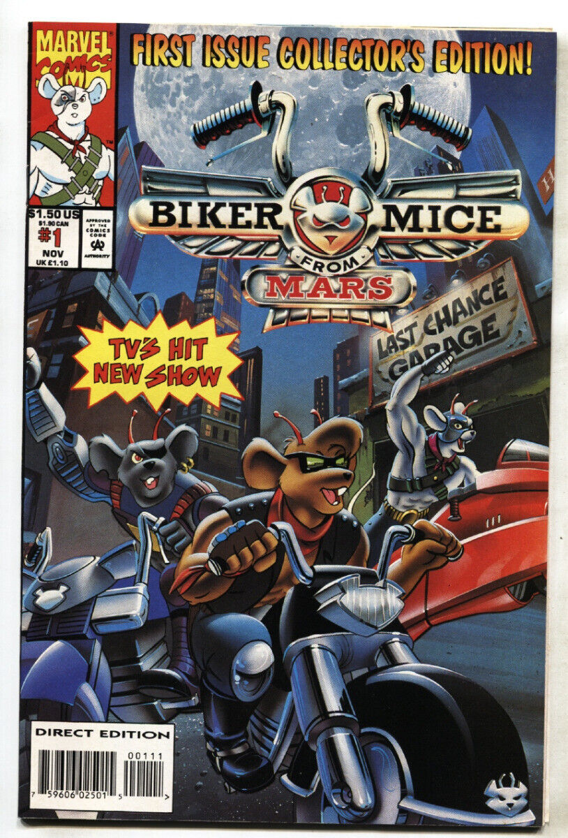 Biker Mice From Mars #1 Marvel First issue comic book NM- | Comic Books ...