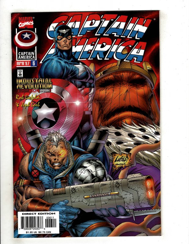 Captain America #6 (1997) OF42 | Comic Books - Modern Age, Marvel ...