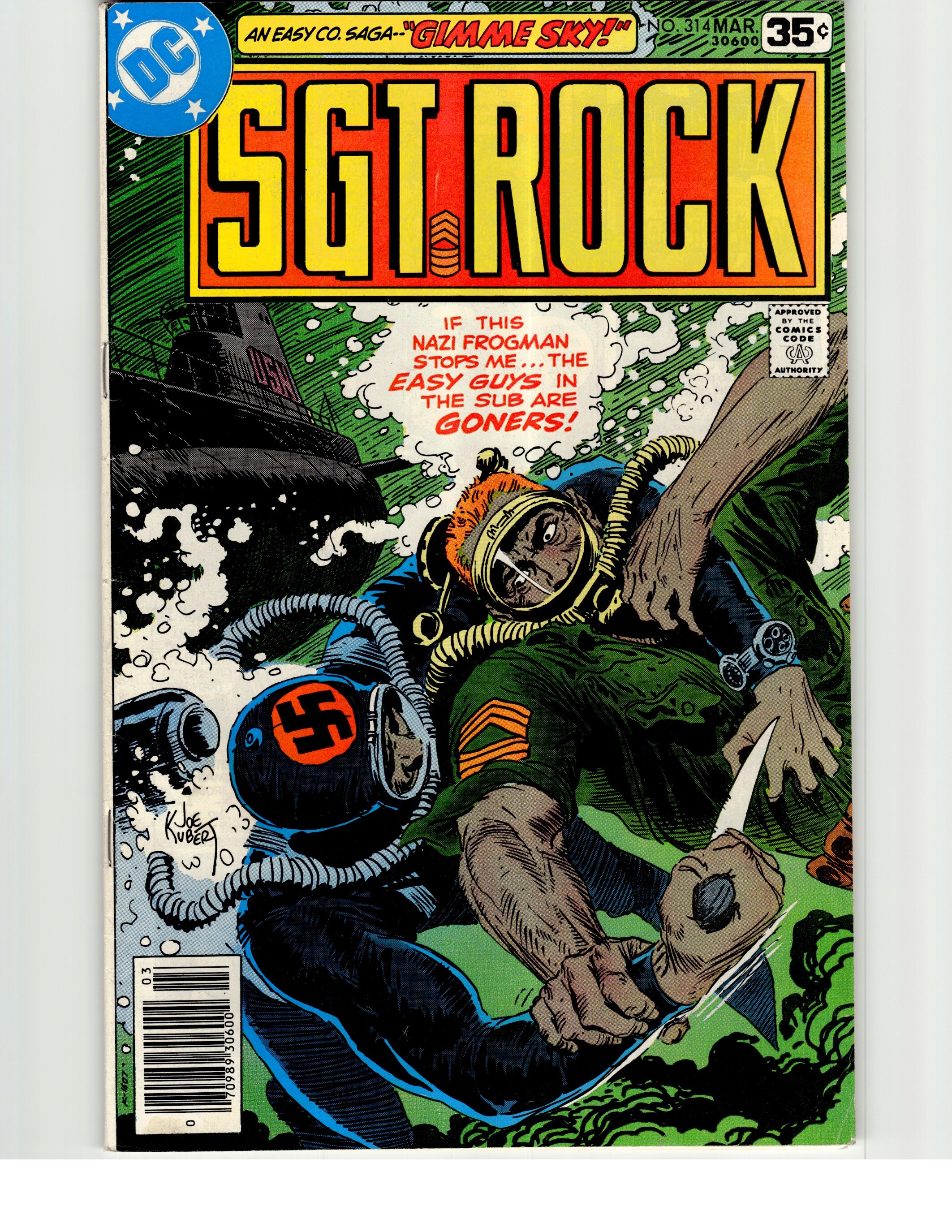 Sgt. Rock #314 (1978) Sgt. Rock | Comic Books - Bronze Age, DC Comics ...